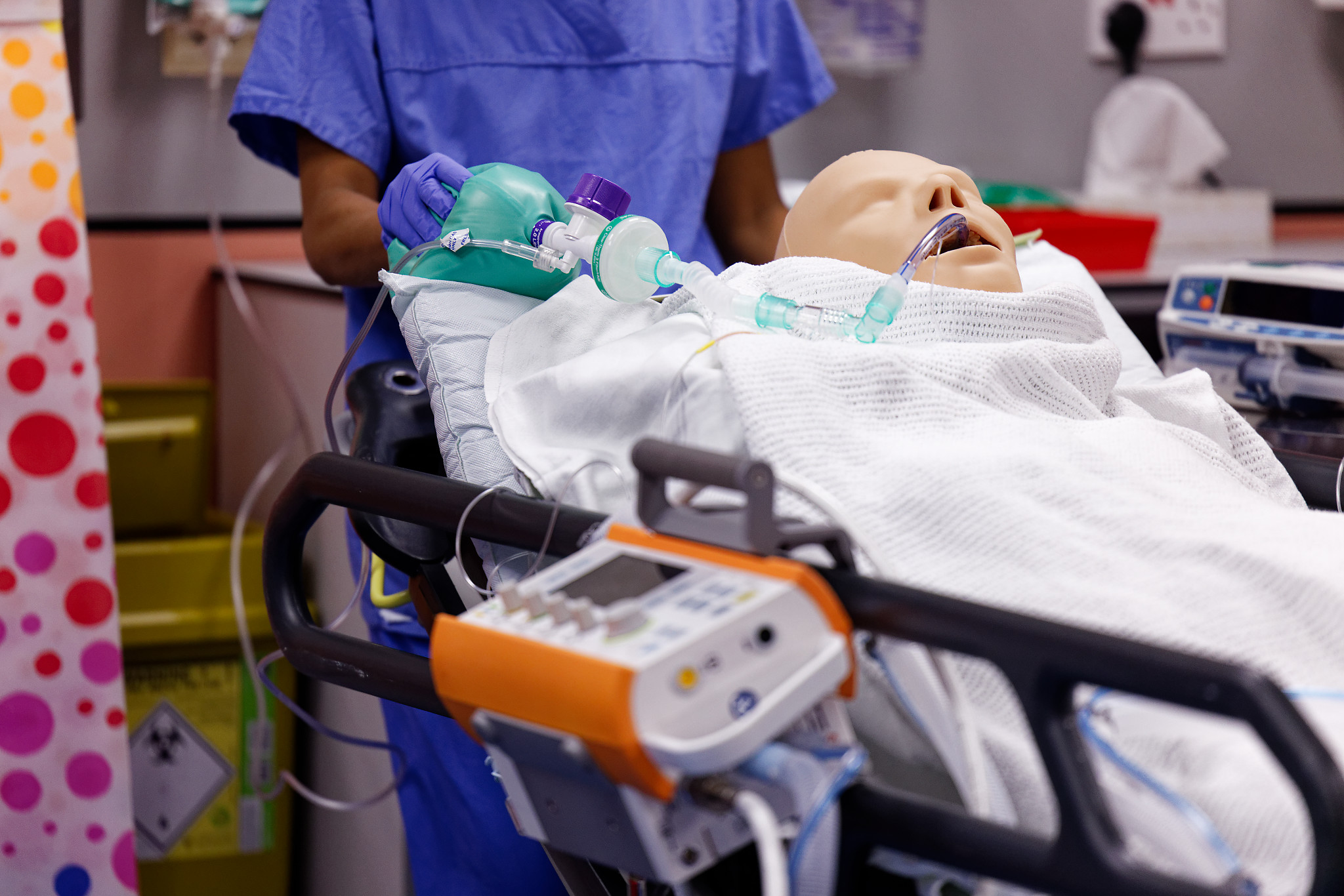 Intra-Hospital Anaesthetised Patient Transfer: ExR