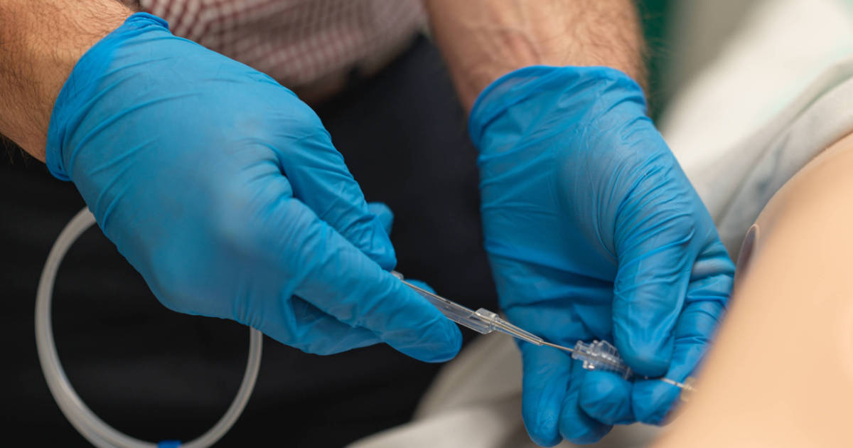 Seldinger Chest Drain Insertion: ExR